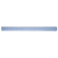 Helix 728968 Shatter Resistant 45cm Gridded Ruler - Blue | First Class ...
